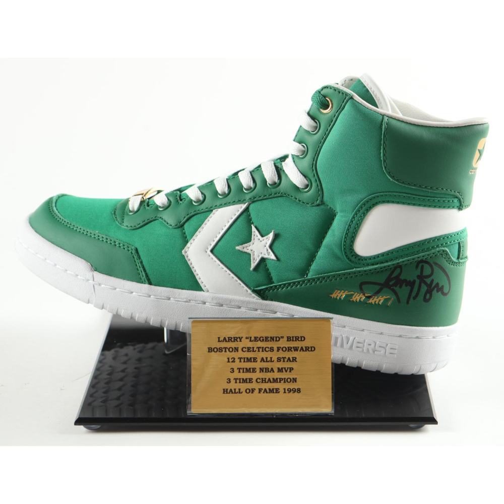 Larry Bird Signed Converse Special Edition 1984 Boston Celtics ...