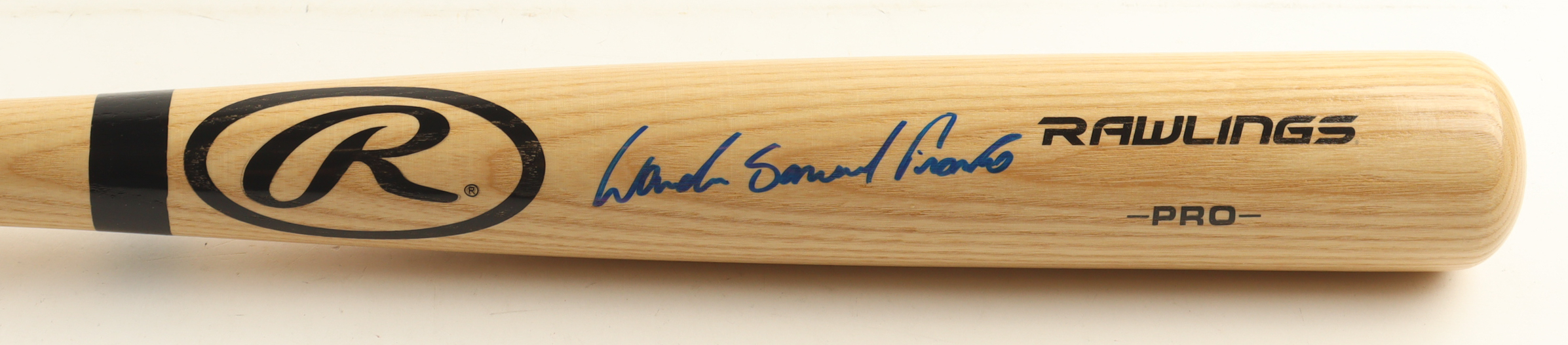 Wander Franco Signed Rawlings Pro Baseball Bat (JSA & Franco ...