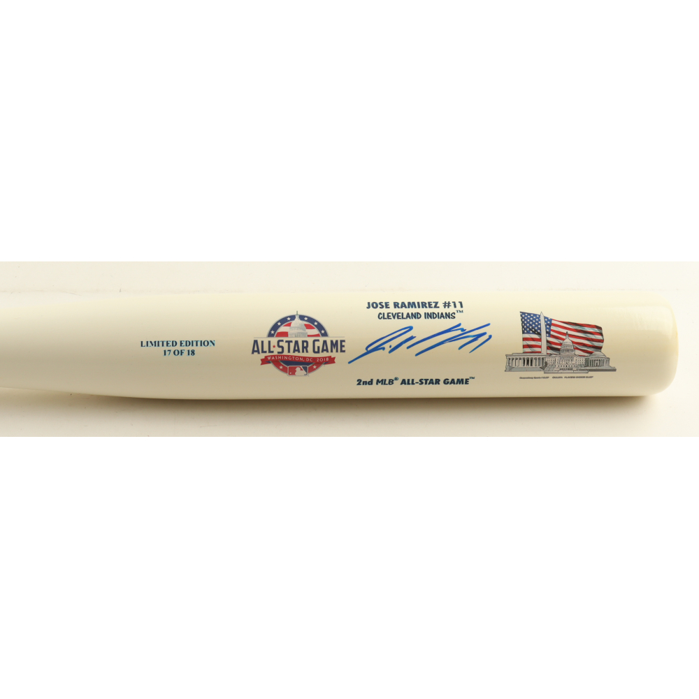 Jose Ramirez Signed LE Indians 2018 Commemorative All-Star Game ...