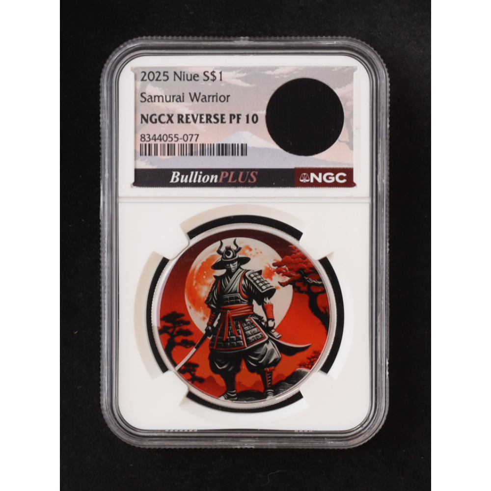 2025 Niue $1 Samurai Warrior - Edo Dynasty (1603-1868) Samurai Haori ...