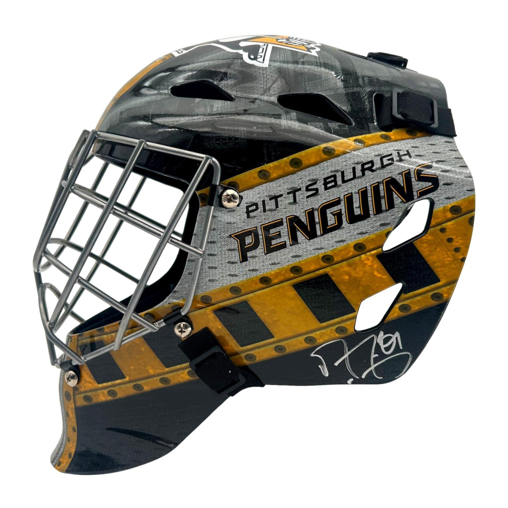 Marc-Andre Fleury Signed Penguins Full-Size Goalie Mask (PSA ...