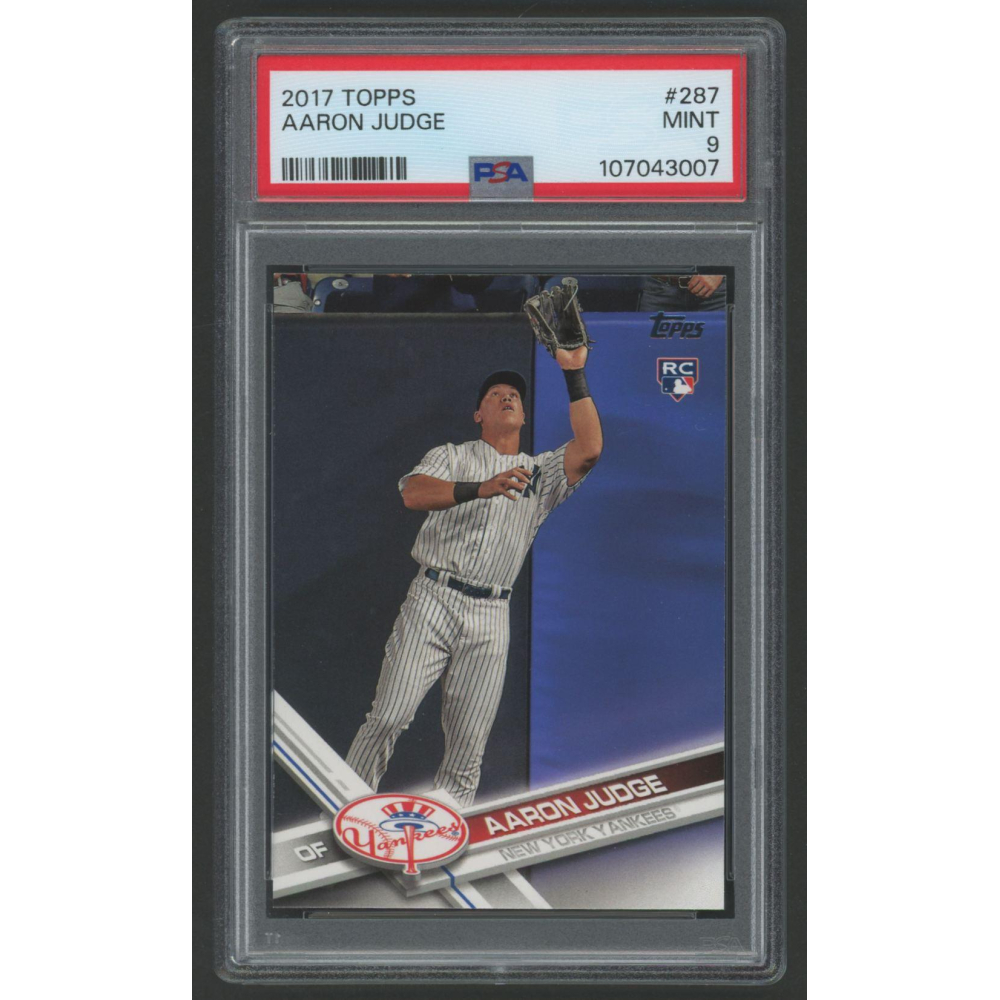 Aaron Judge 2017 Topps #287 RC (PSA 9) | Pristine Auction