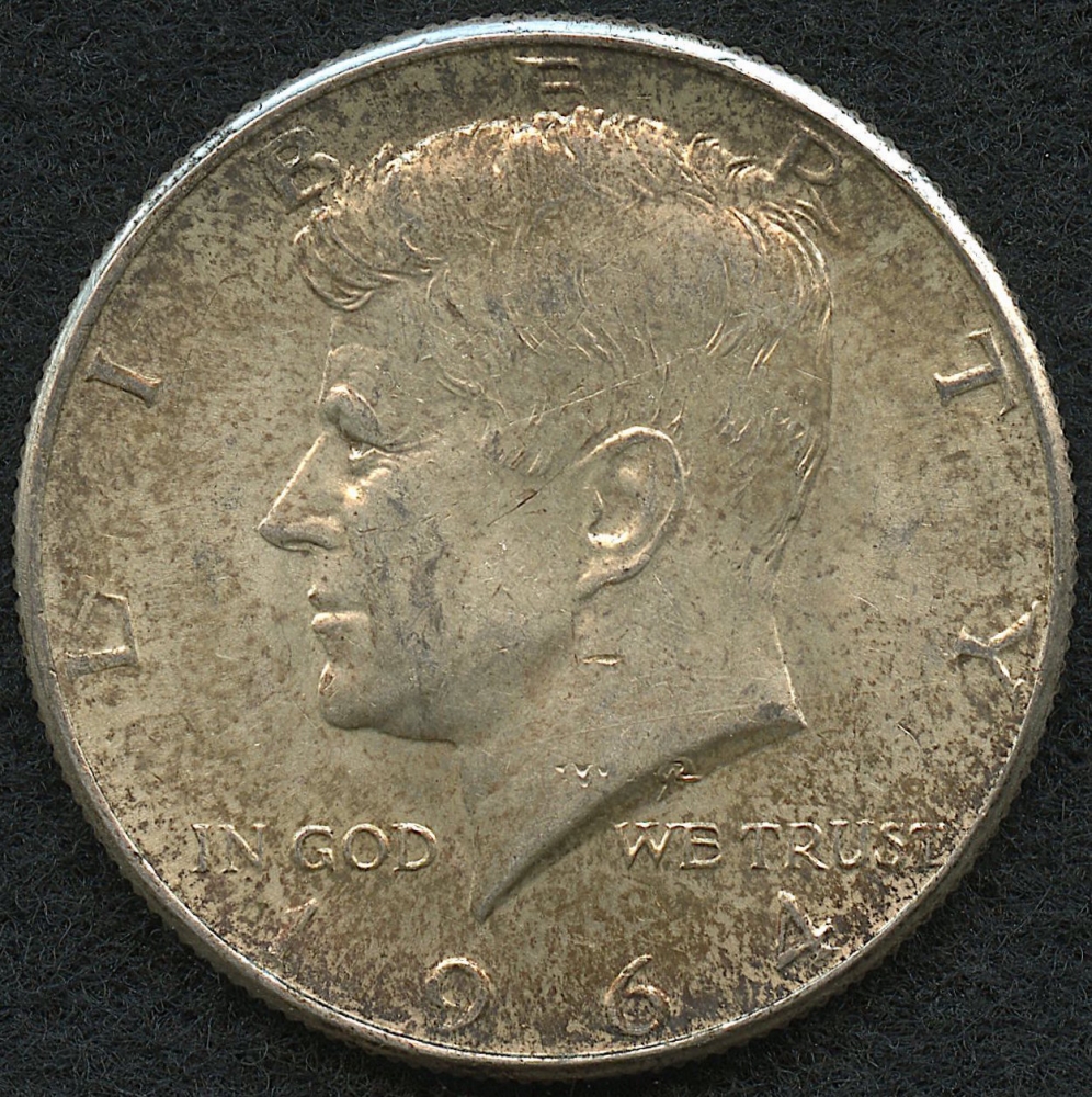 1964 Kennedy Silver Half Dollar Pristine Auction 1964 Kennedy Silver Half Dollar Pristine Auction