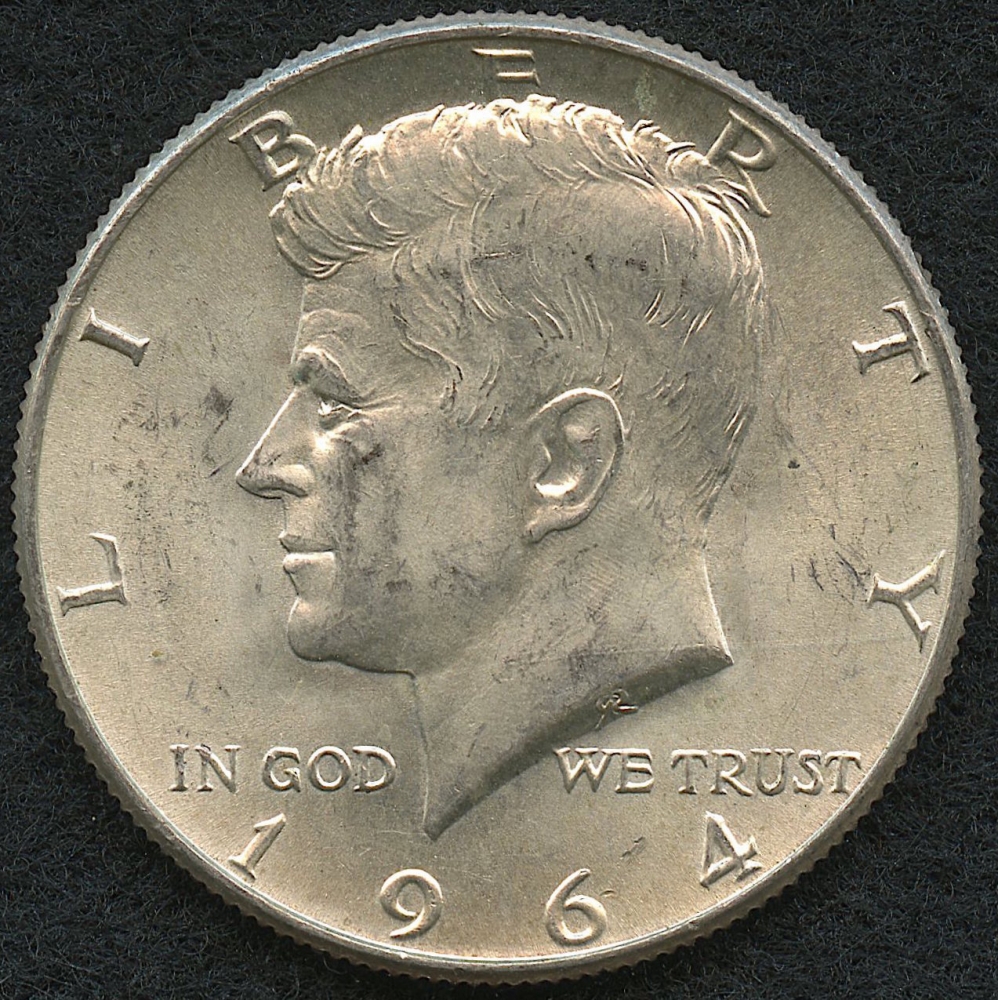 1964 D Kennedy Silver Half Dollar Pristine Auction
