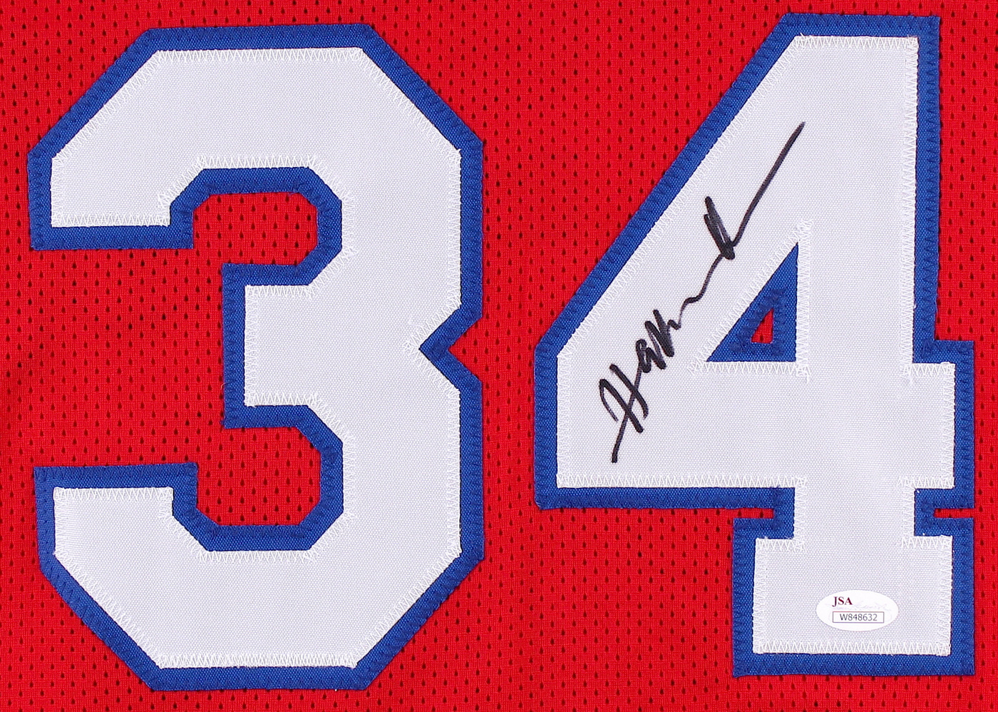 Hakeem Olajuwon Signed University of Houston Jersey (JSA COA ...