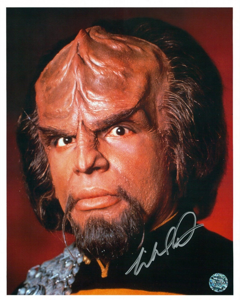 Michael Dorn Signed Star Trek 8x10 Photo (Legends COA) | Pristine Auction
