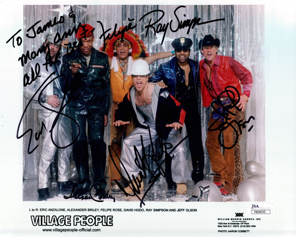 Eric Anzalone, Alexander Briley, Felipe Rose, David Hodo, Ray Simpson ...