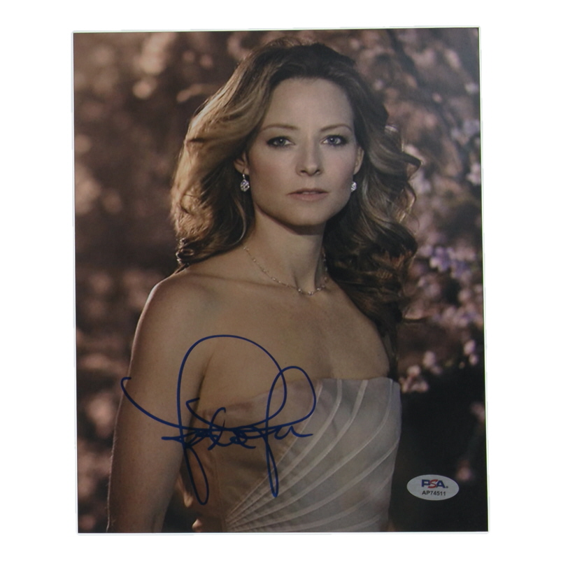 Jodie Foster Signed 8x10 Photo (PSA) | Pristine Auction