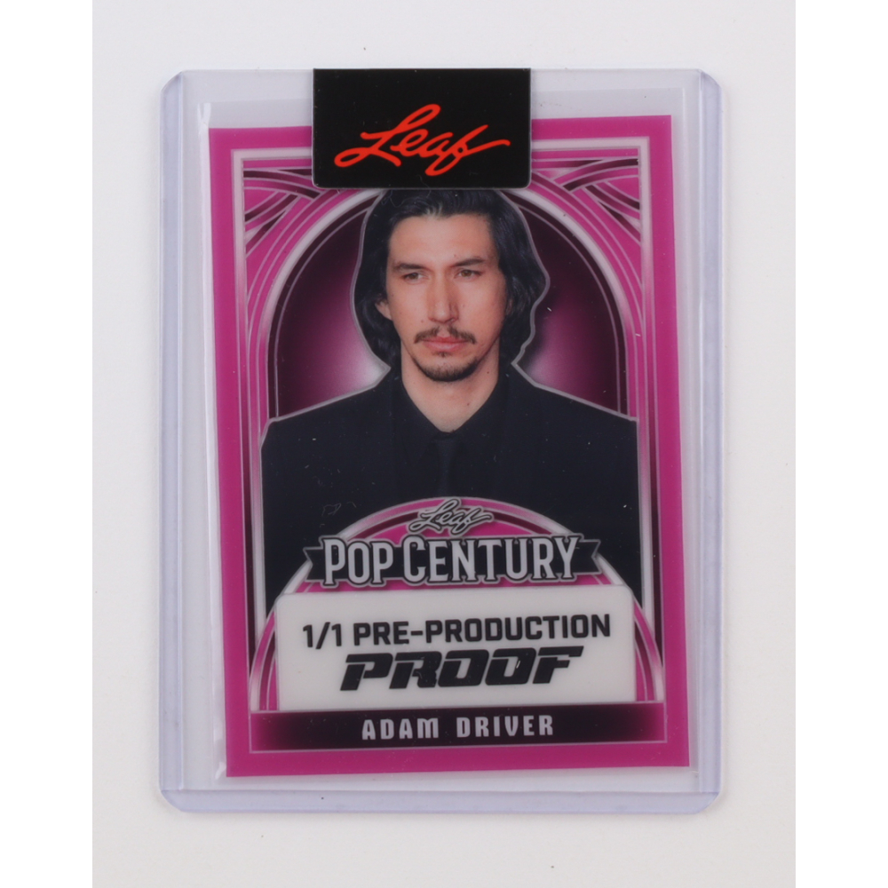 Adam Driver 2024 Leaf Metal Pop Century Pre-Production Proof Pink #1/1 ...