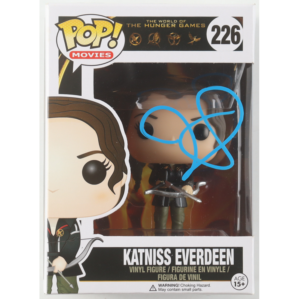 Jennifer Lawrence Signed "The World of The Hunger Games" #226 Katniss ...