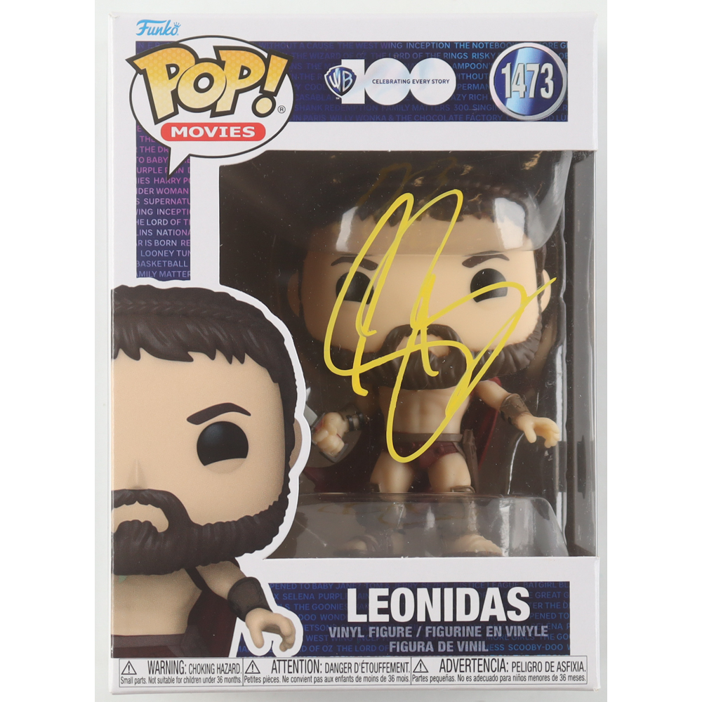 Gerard Butler Signed "Warner Bros 100th Anniversary" #1473 Leonidas ...