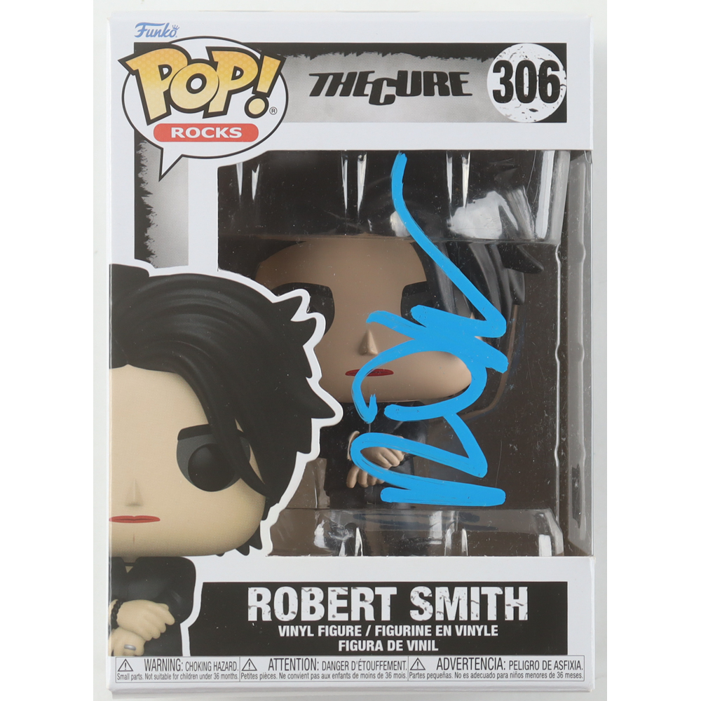 Robert Smith Signed "The Cure" #306 Robert Smith Funko Pop! Vinyl ...