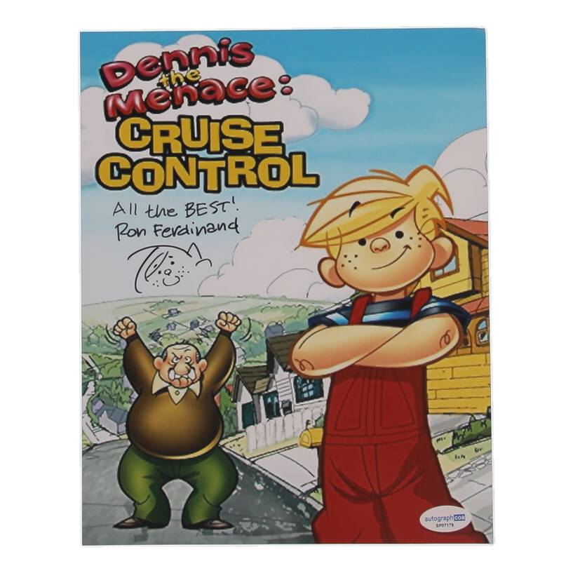 Ron Ferdinand Signed "Denis the Menace: Cruise Control" 8x10 Photo ...