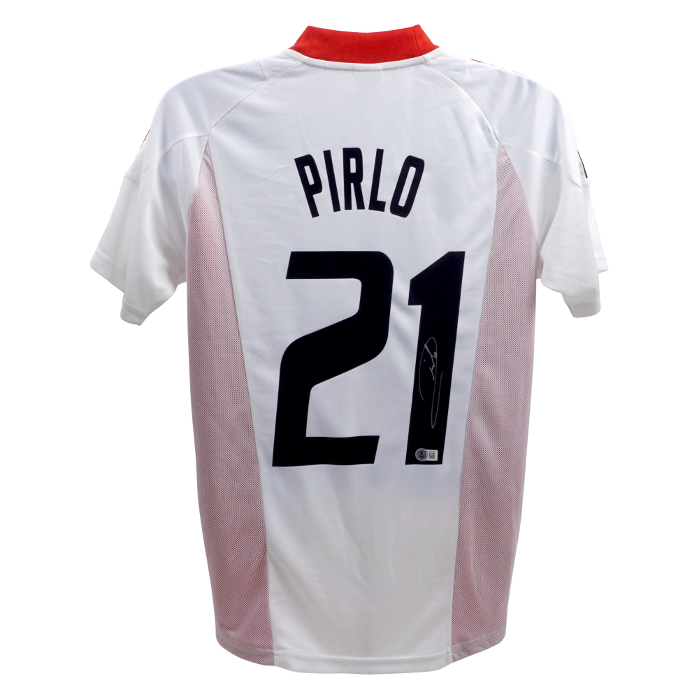 Andrea Pirlo Signed AC Milan Adidas Authentic Jersey (Beckett) | Pristine Auction