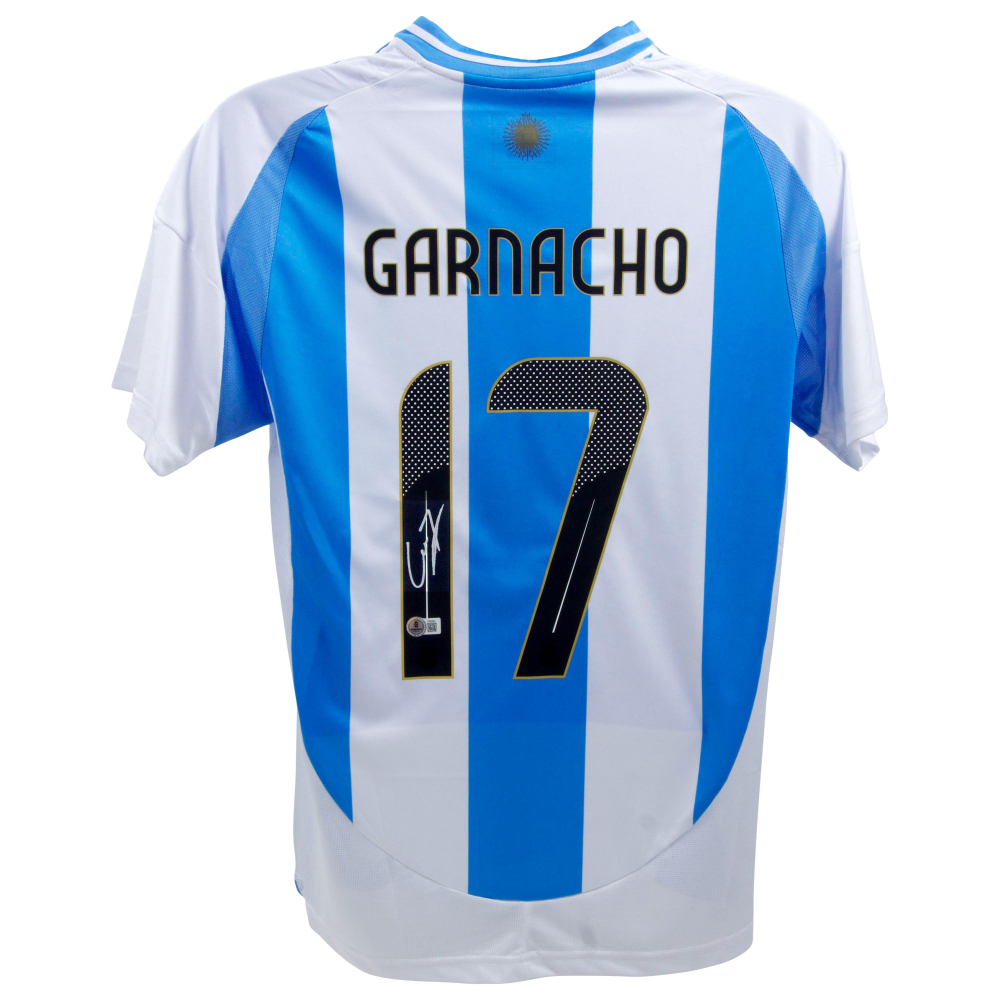 Alejandro Garnacho Signed Argentina National Team Adidas Authentic ...