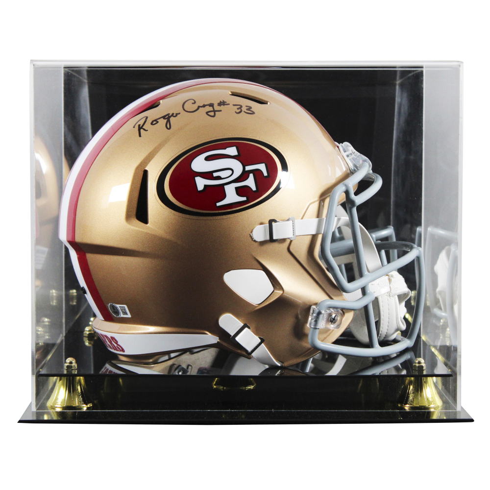 Roger Craig Signed 49ers Full-Size Speed Helmet with Display Case ...