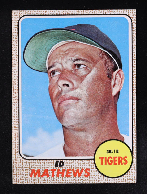 Eddie Mathews 1968 Topps #58 | Pristine Auction