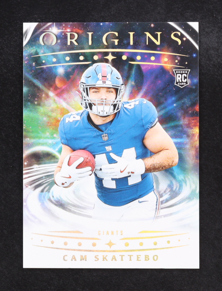 Cameron Skattebo 2025 Panini Origins Rookie #123 RC | Pristine Auction