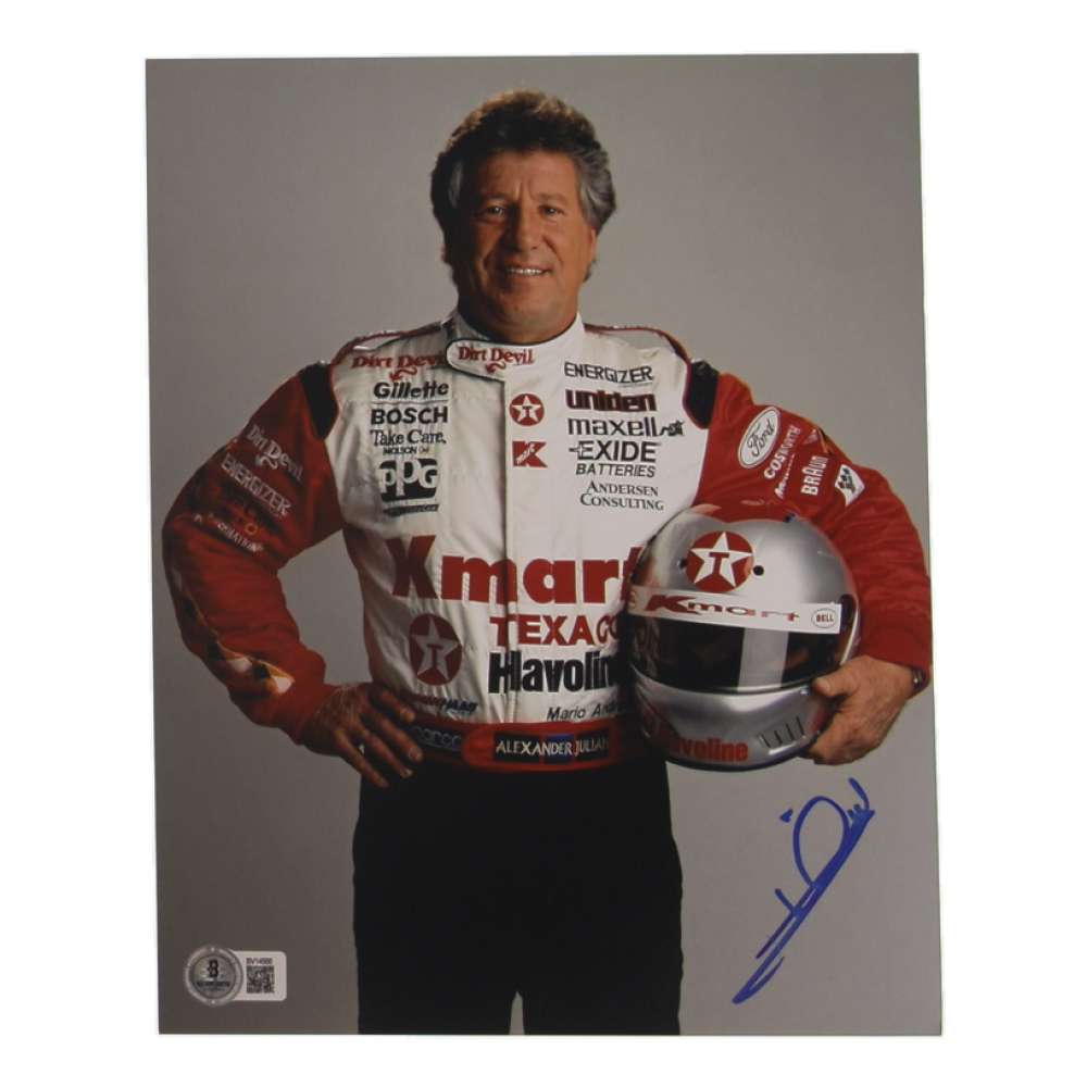 Mario Andretti Signed IndyCar 8x10 Photo (Beckett) | Pristine Auction