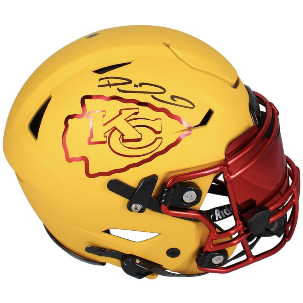 Patrick Mahomes Signed LE Chiefs Full-Size Authentic On-Field Custom ...