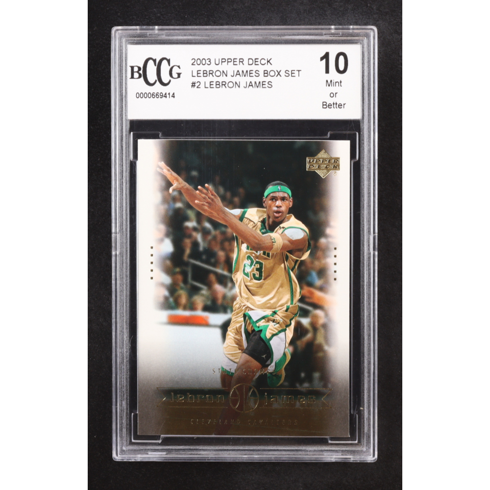 LeBron James 2003 Upper Deck LeBron James Box Set #2 RC / State Champs ...