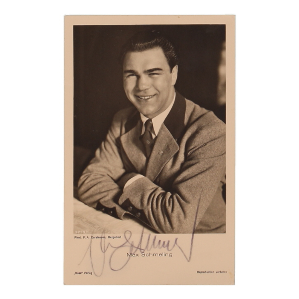 Max Schmeling Signed 3x5 Polaroid Photo (JSA) | Pristine Auction