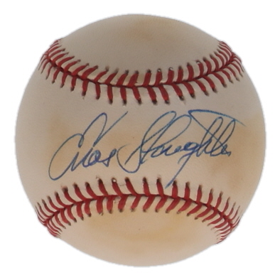Enos Slaughter Signed ONL Baseball (PSA) | Pristine Auction