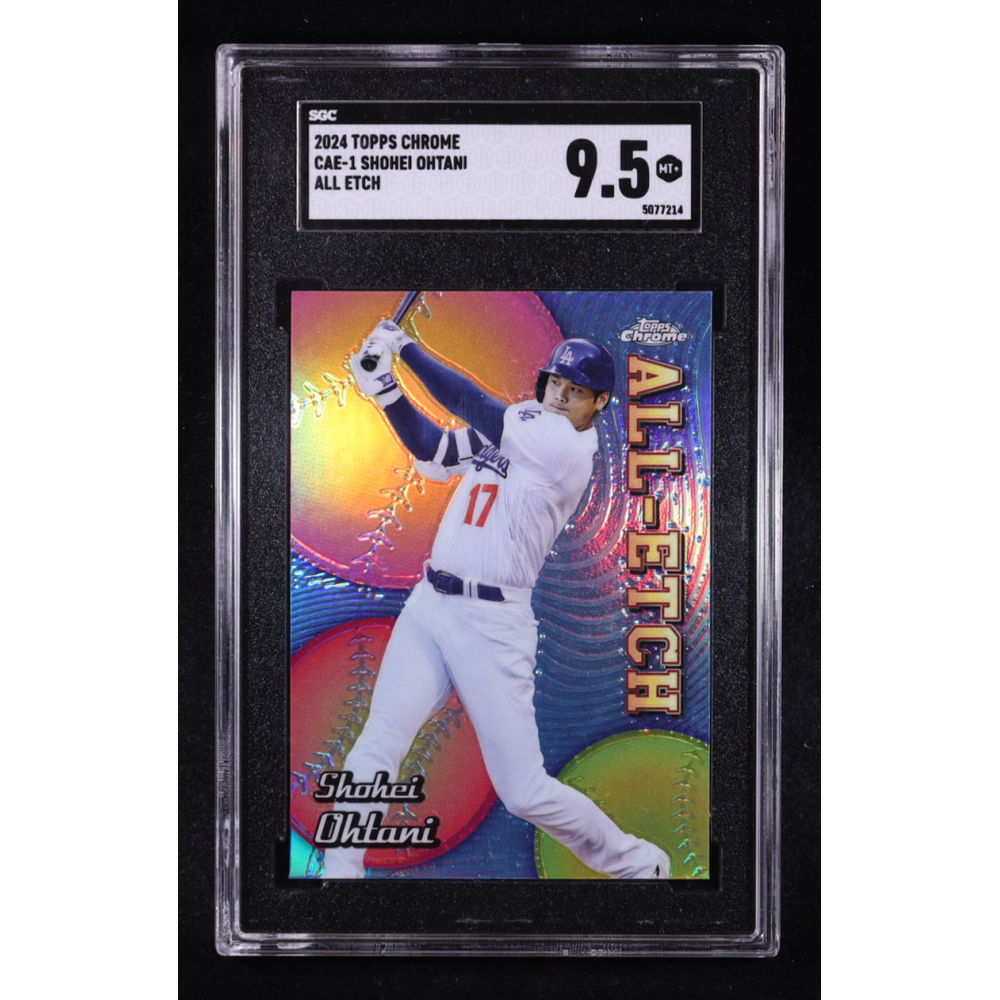 Shohei Ohtani 2024 Topps Chrome All Etch #CAE1 (SGC 9.5) | Pristine Auction