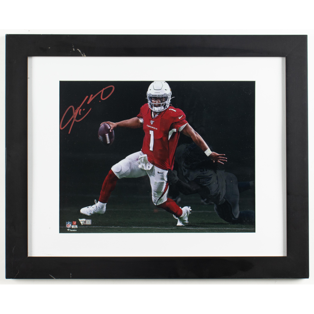 Kyler Murray Signed Cardinals Custom Framed Photo Display (PSA ...