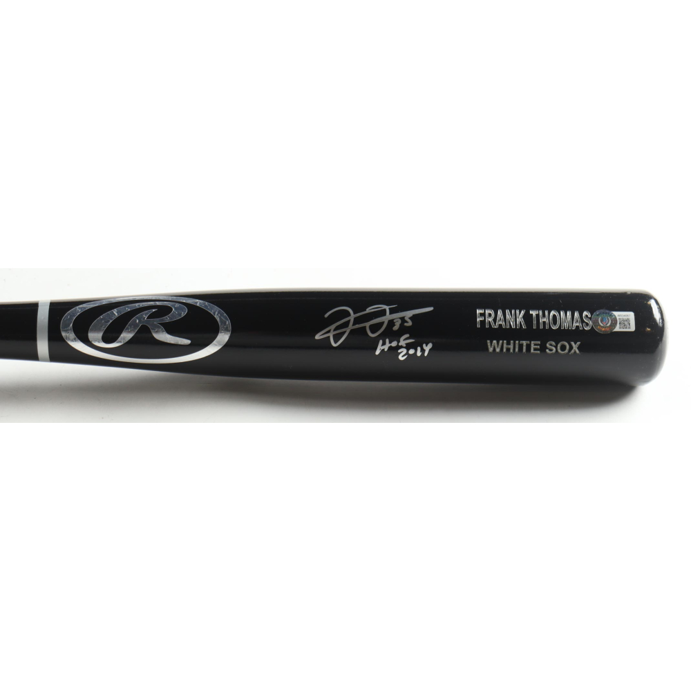 Frank Thomas Signed Rawlings Pro Player Model Baseball Bat Inscribed ...