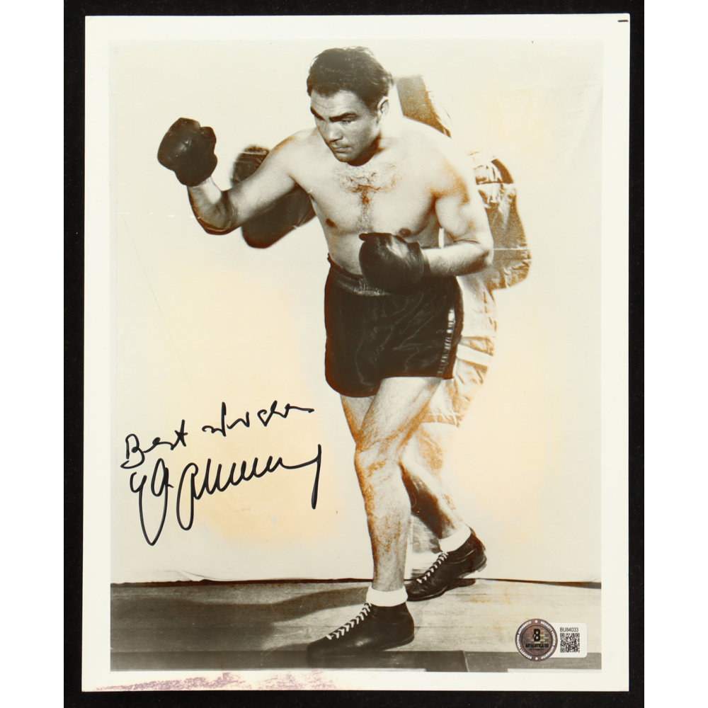 Max Schmeling Signed Vintage 8x10 Photo Inscribed "Best Wishes ...