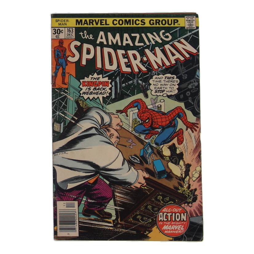 1976 "The Amazing Spider-Man" Issue #163 Marvel Comic Book | Pristine ...