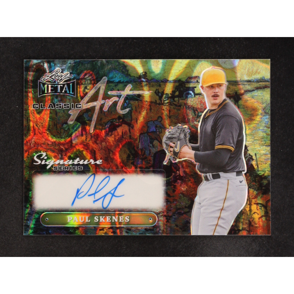 Paul Skenes 2024 Leaf Metal Classic Art Signatures Series Auto #CA-PS1 ...