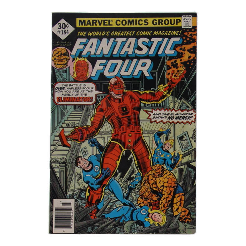 1977 "The Fantastic Four" Issue #184 Marvel Comic Book | Pristine Auction