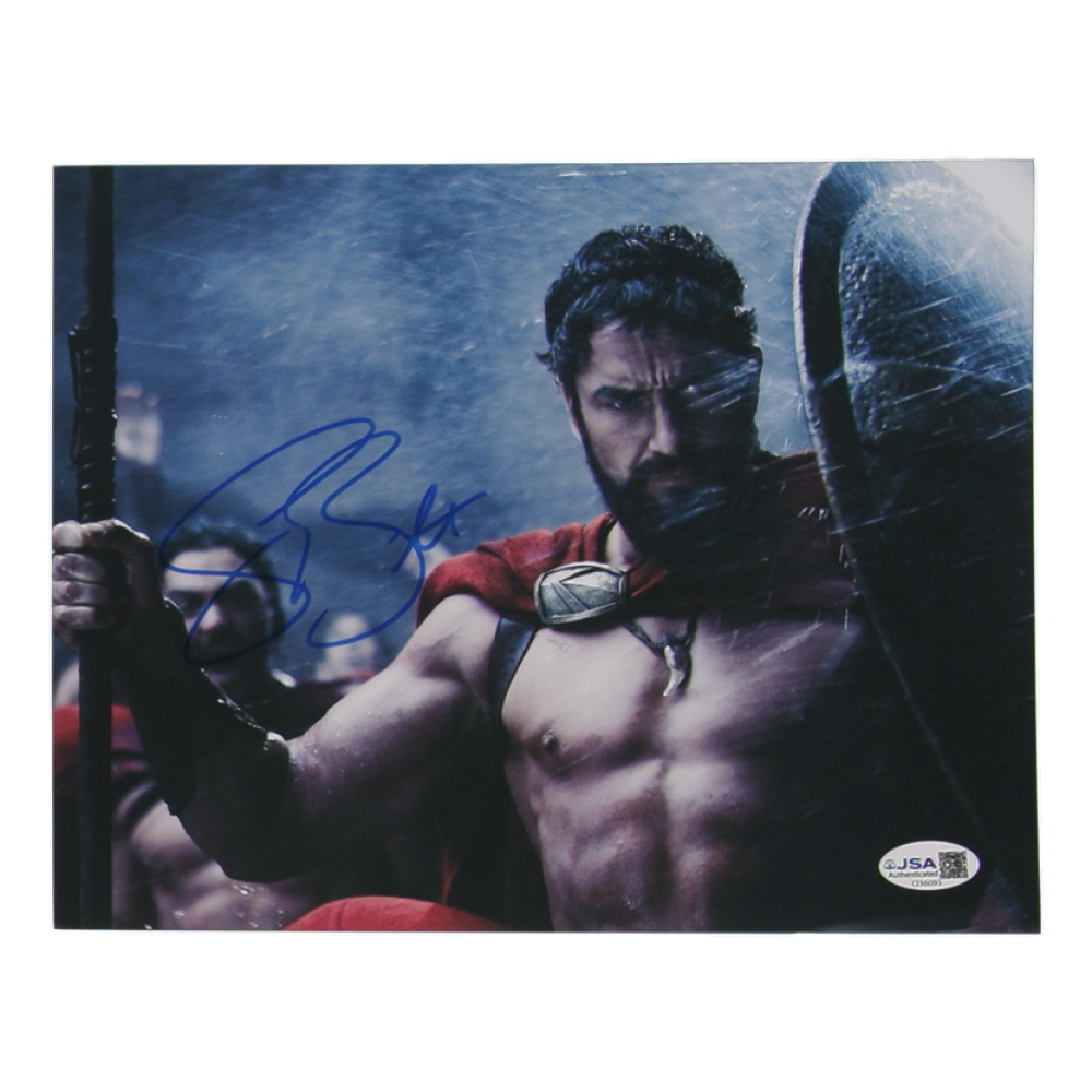 Gerard Butler Signed "300" 8x10 Photo (JSA) | Pristine Auction