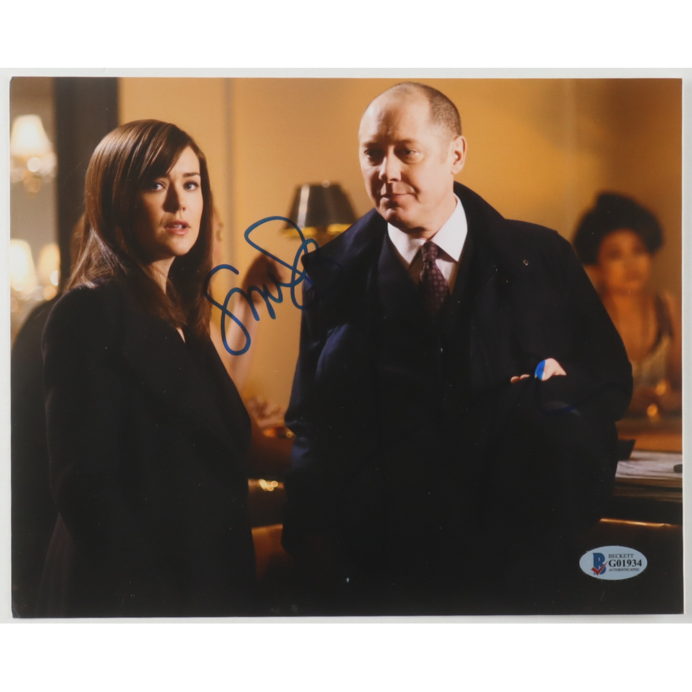 James Spader & Megan Boone Signed "The Blacklist" 8x10 Photo (Beckett ...