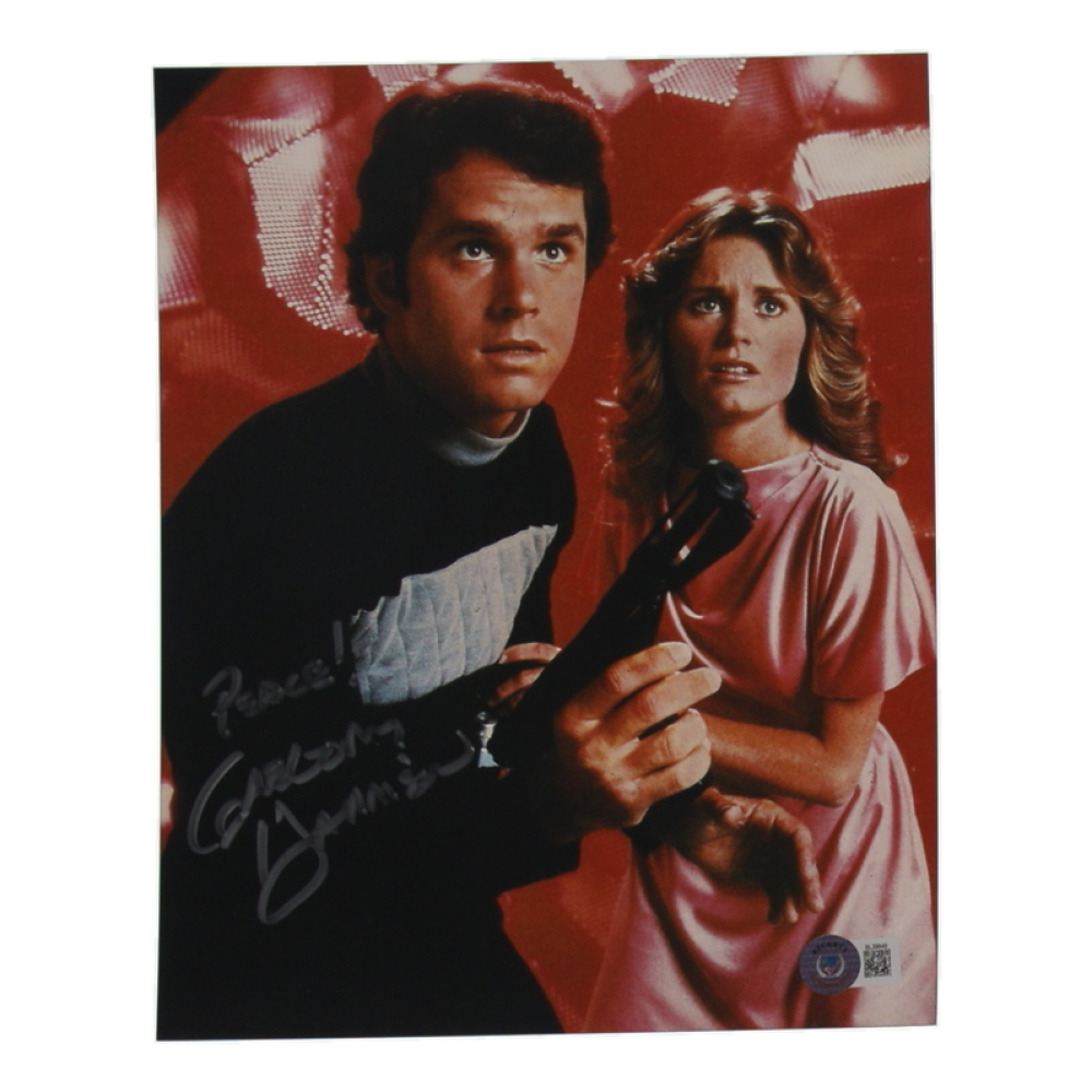 Gregory Harrison Signed "Logan's Run" 8x10 Photo Inscribed "Peace ...