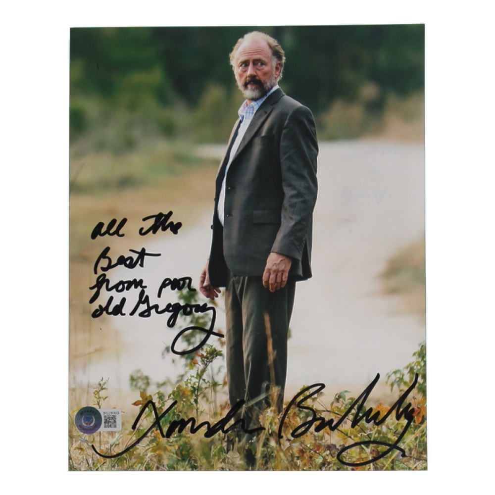 Xander Berkeley Signed "The Walking Dead" 8x10 Photo Inscribed "All the ...