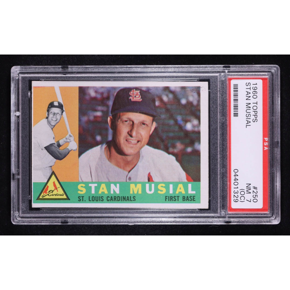 Stan Musial 1960 Topps #250 (PSA 7) | Pristine Auction