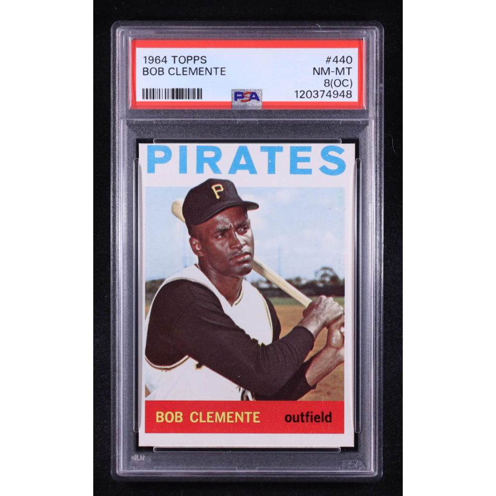 Bob Clemente 1964 Topps #440 (PSA 8) | Pristine Auction