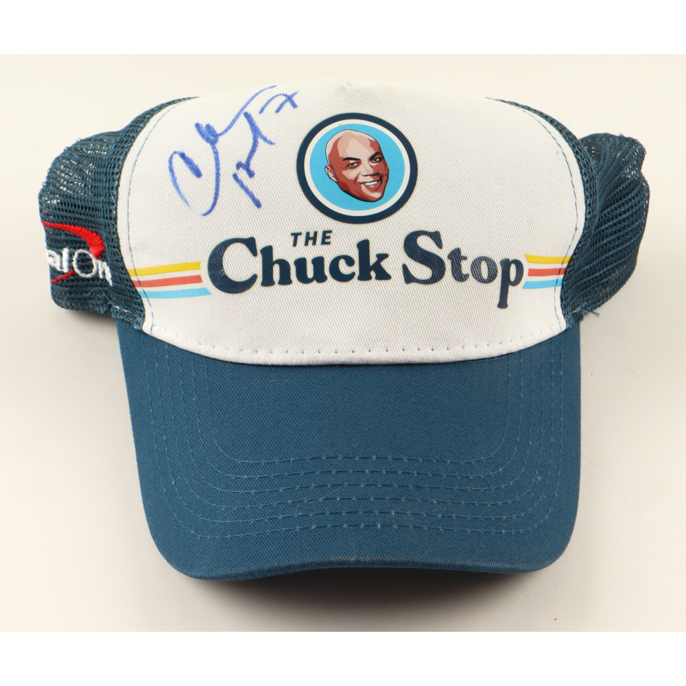 Charles Barkley Signed The Chuck Stop Logo Adjustable Hat (Beckett ...