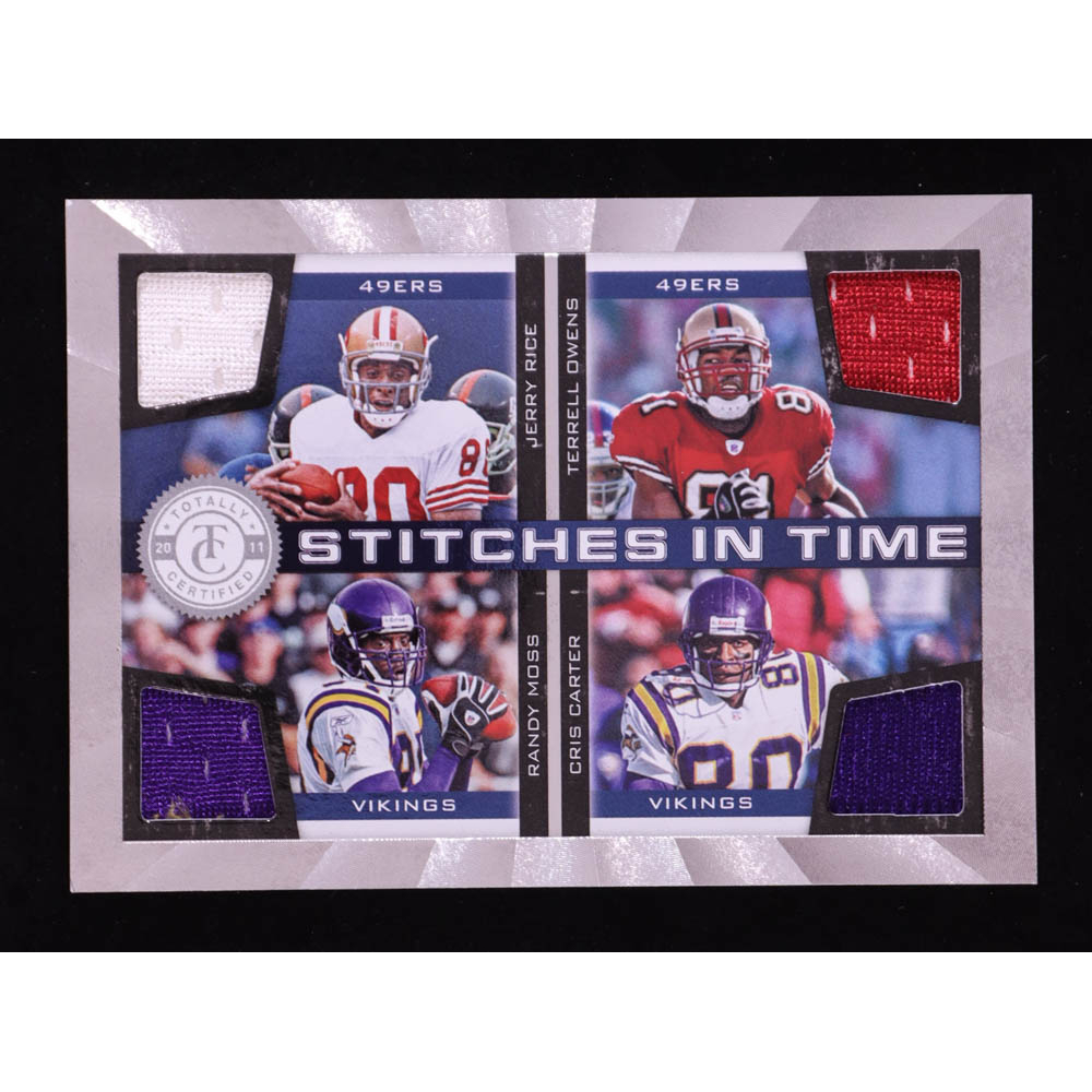 Jerry Rice / Terrell Owens / Randy Moss / Cris Carter 2011 Totally ...
