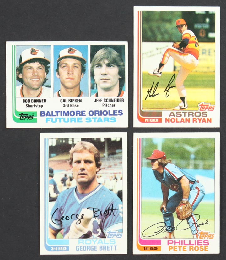 1982 Topps Baseball Complete Set of (792) Cards with Bob Bonner RC ...