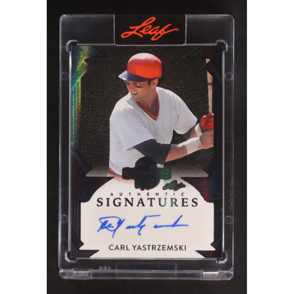 Carl Yastrzemski 2025 Leaf Spectacular Signatures #S-CY1 # 1/1 ...