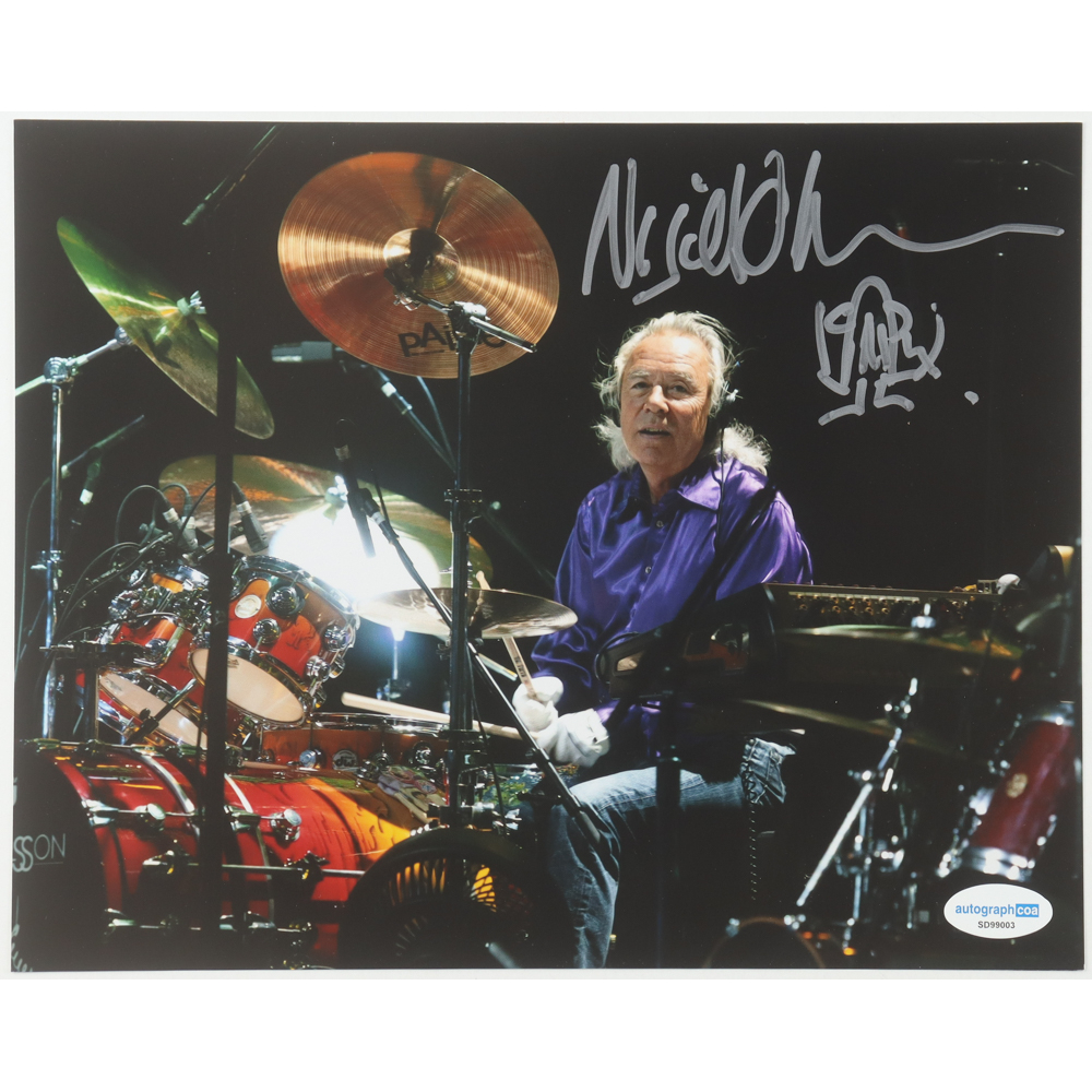 Nigel Olsson Signed 8x10 Photo with Hand-Drawn Sketch (ACOA) | Pristine ...