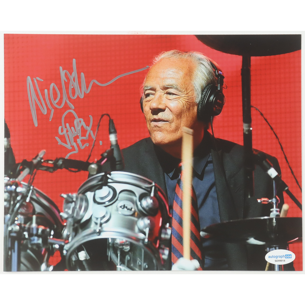 Nigel Olsson Signed 8x10 Photo with Hand-Drawn Sketch (ACOA) | Pristine ...