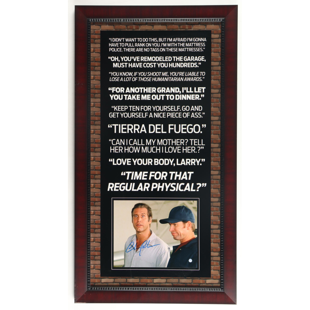 Chevy Chase Signed "Fletch" Custom Framed Photo Display (Steiner ...