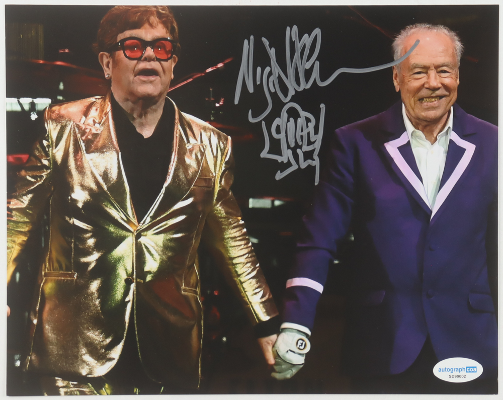 Nigel Olsson Signed 8x10 Photo with Hand-Drawn Sketch (ACOA) | Pristine ...