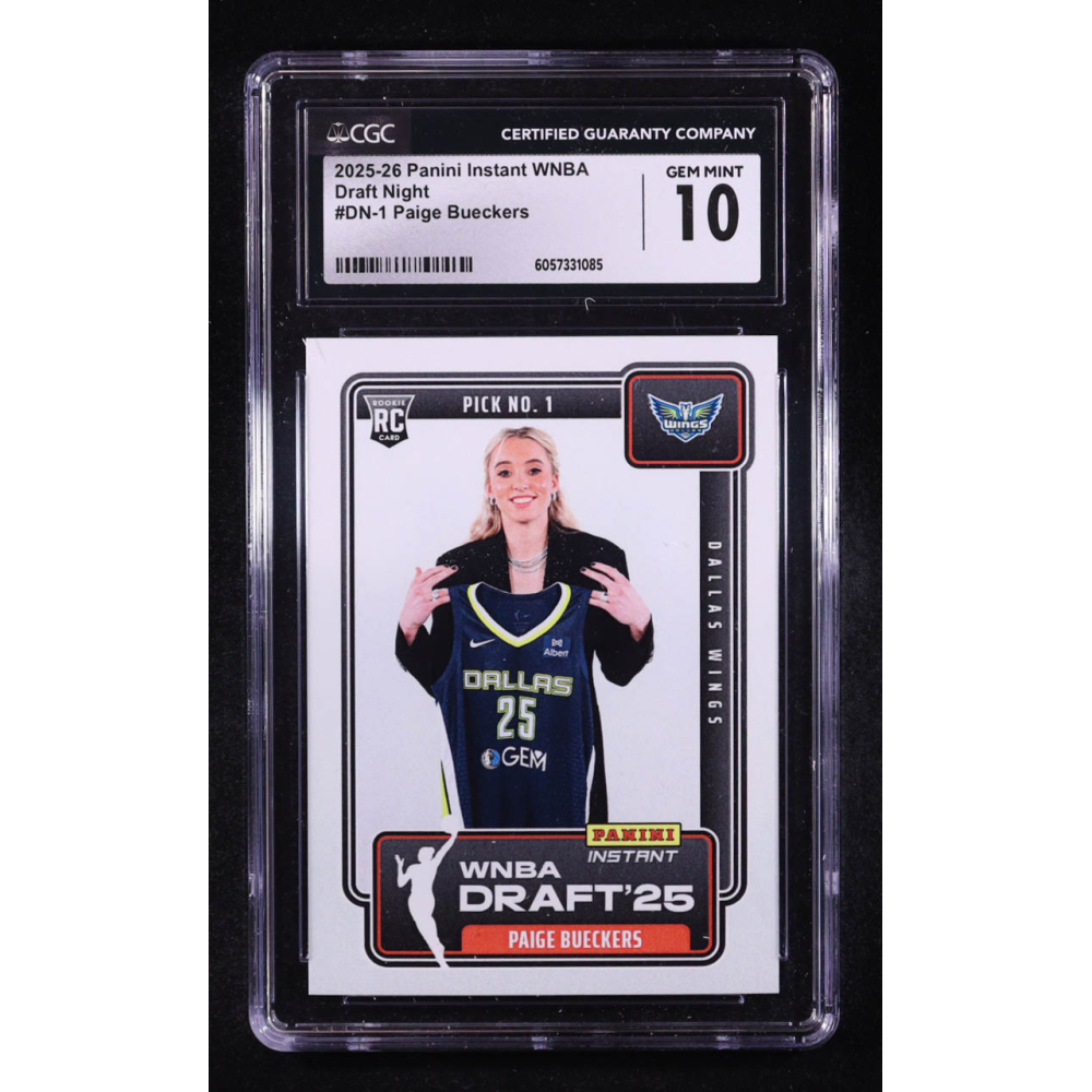 Paige Bueckers 2025-26 Panini Instant WNBA Draft Night #DN-1 RC #1/ ...
