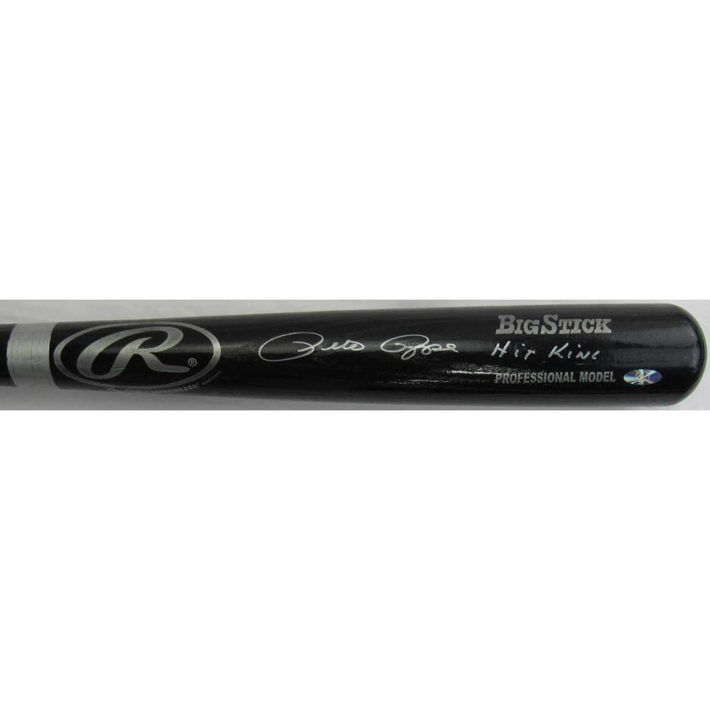 Pete Rose Signed Rawlings Baseball Bat Inscribed "Hit King" (JSA ...
